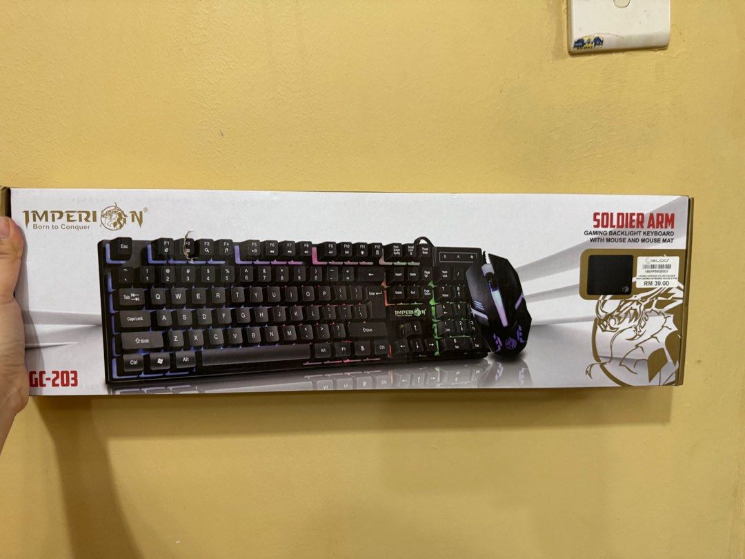 Gaming Backlight Keyboard, Video Gaming, Gaming Accessories ...