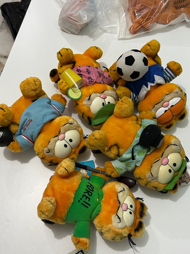 Rm50 for all garfield soft toy plush toy vintage, Hobbies & Toys, Toys ...