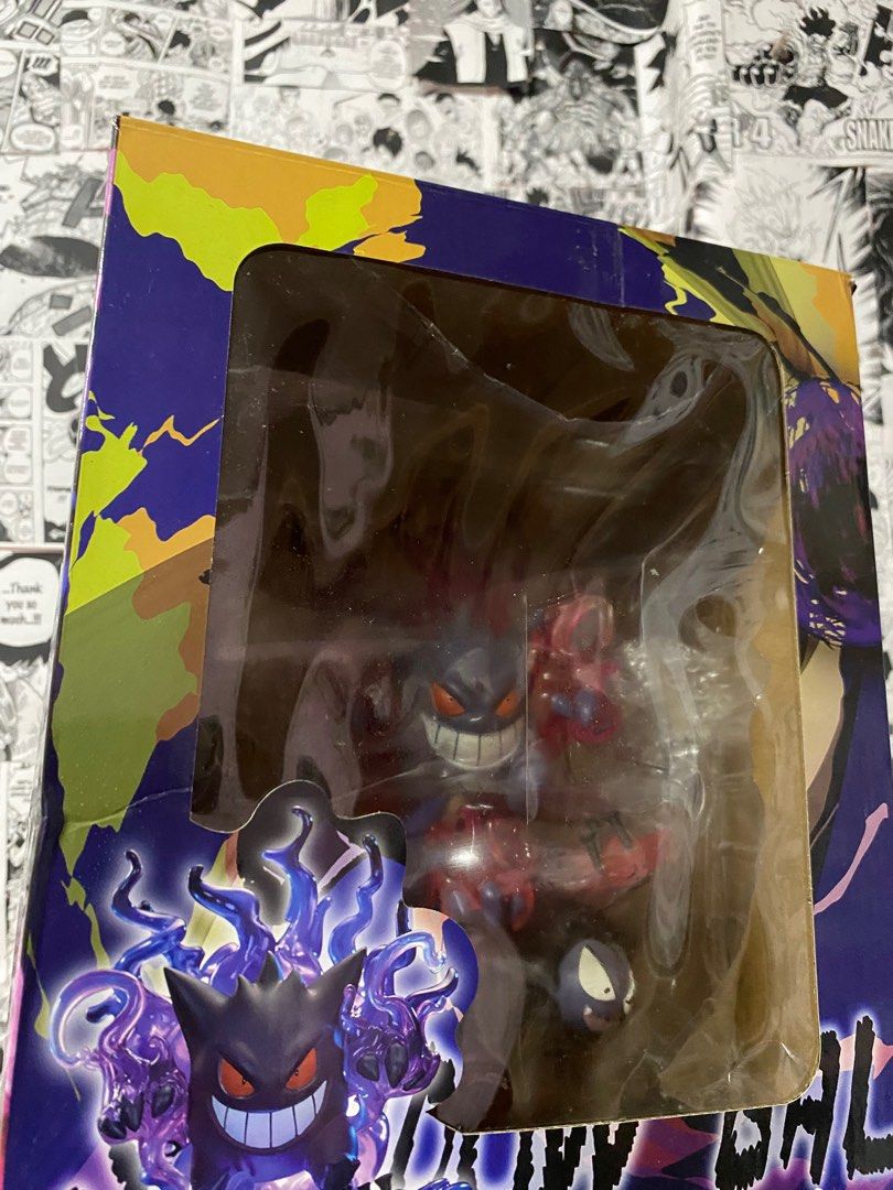 Gengar Figure Pokemon Anime 26cm statue model, Hobbies & Toys, Toys ...
