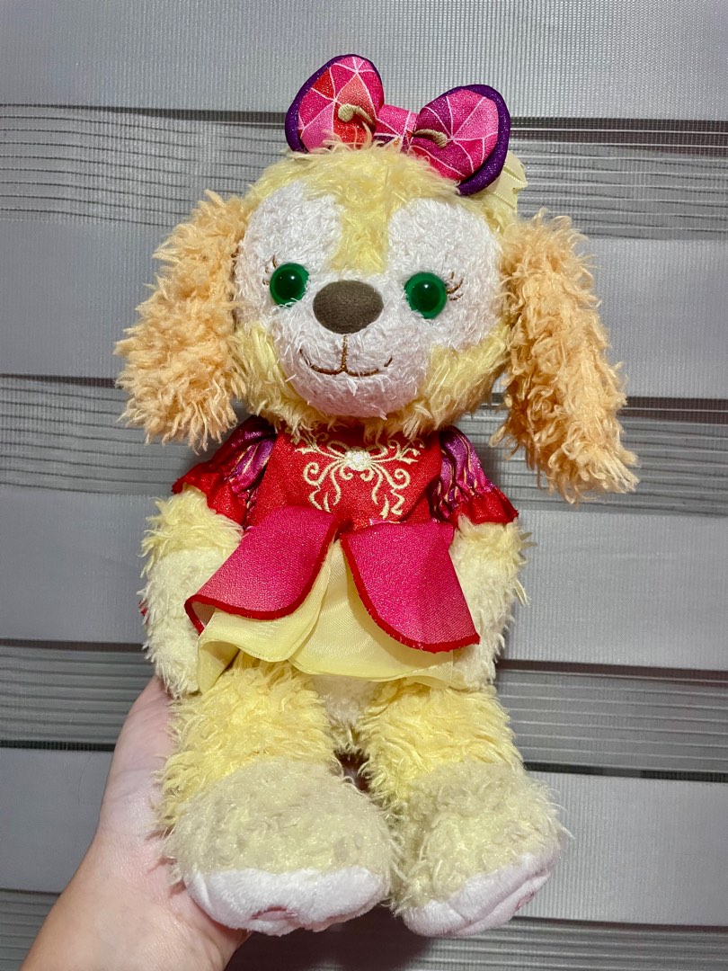 Hongkong Disneyland 15th anniversary Duffy and Friends Cookie Ann plush ...