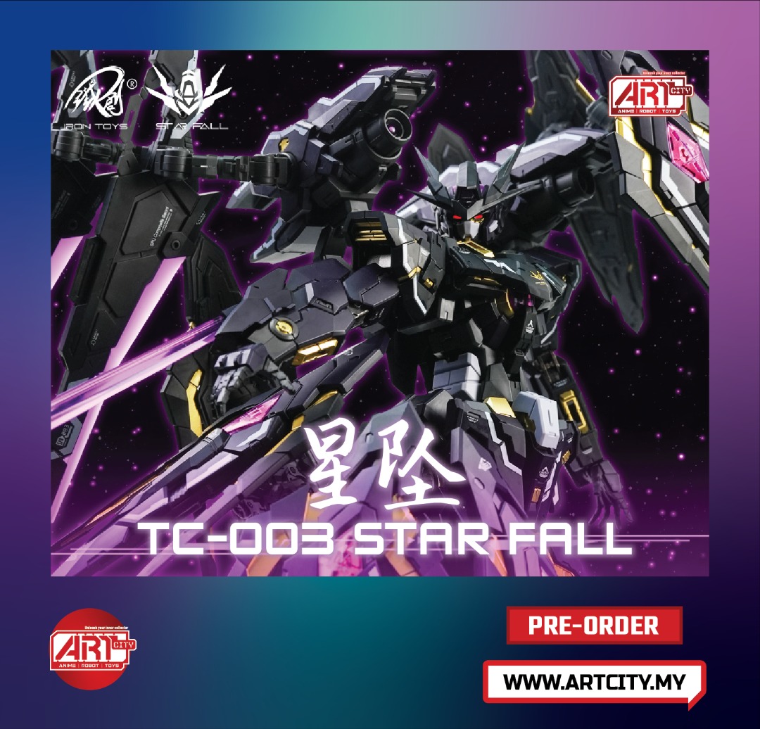 Iron Toys - Star Fall - TC-003 - 1/100 Scale - Diecast Model Kits, Hobbies & Toys, Toys & Games ...