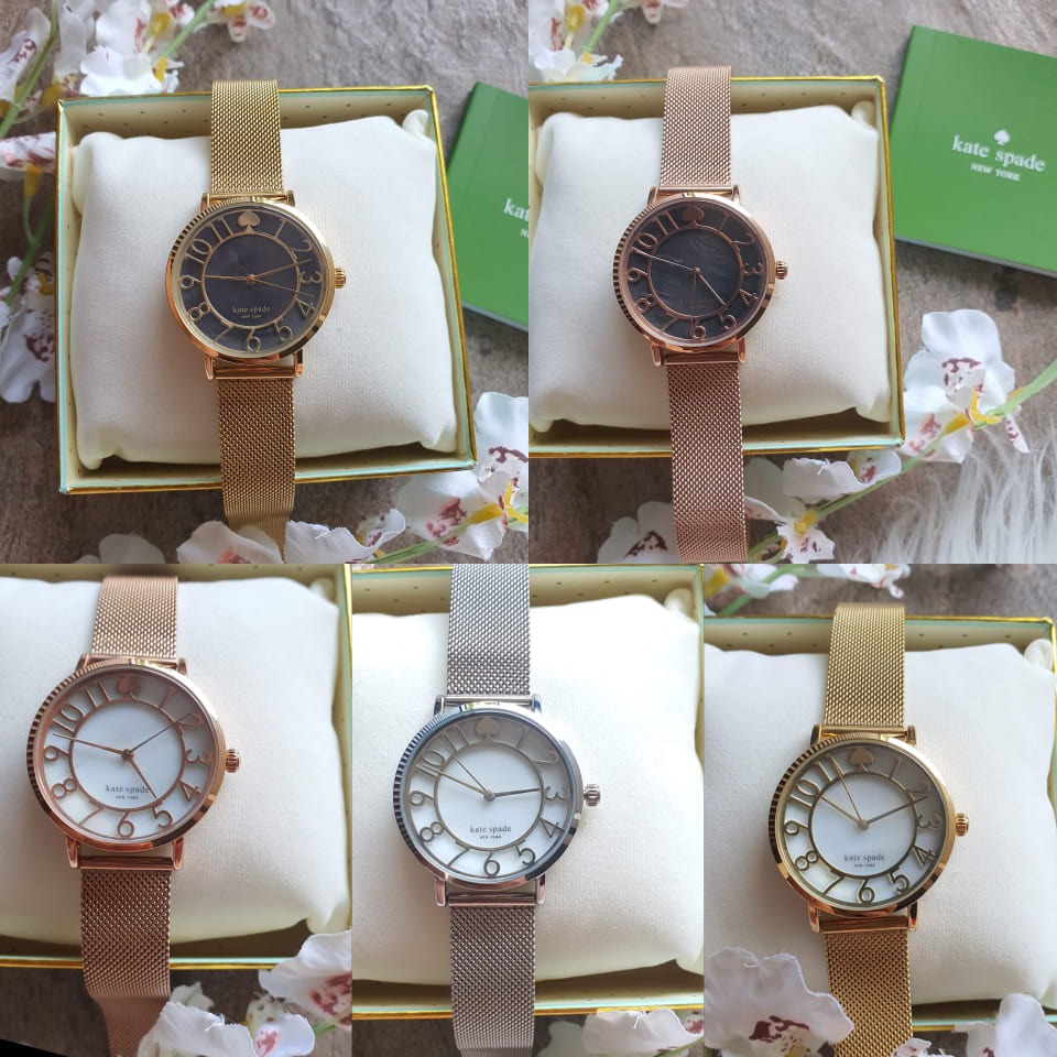 Kate Spade Ladies Watch - Classic Metro Grand Three-Hand Quartz Watch ...