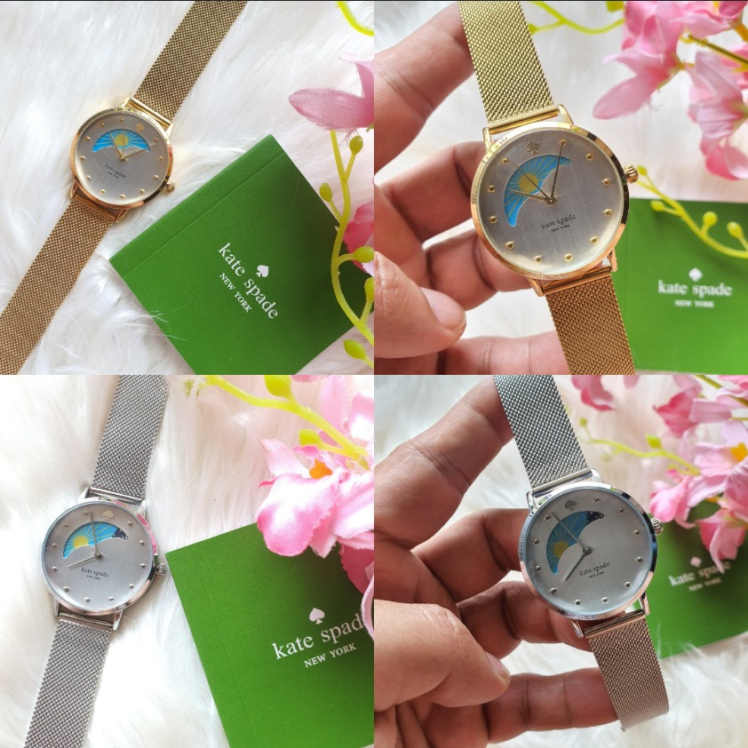 Kate Spade Ladies Watch - Gramercy Sun / Moon Phase Three-Hand Quartz ...