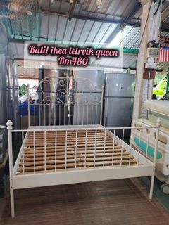 Affordable katil ikea leirvik queen For Sale Carousell Malaysia