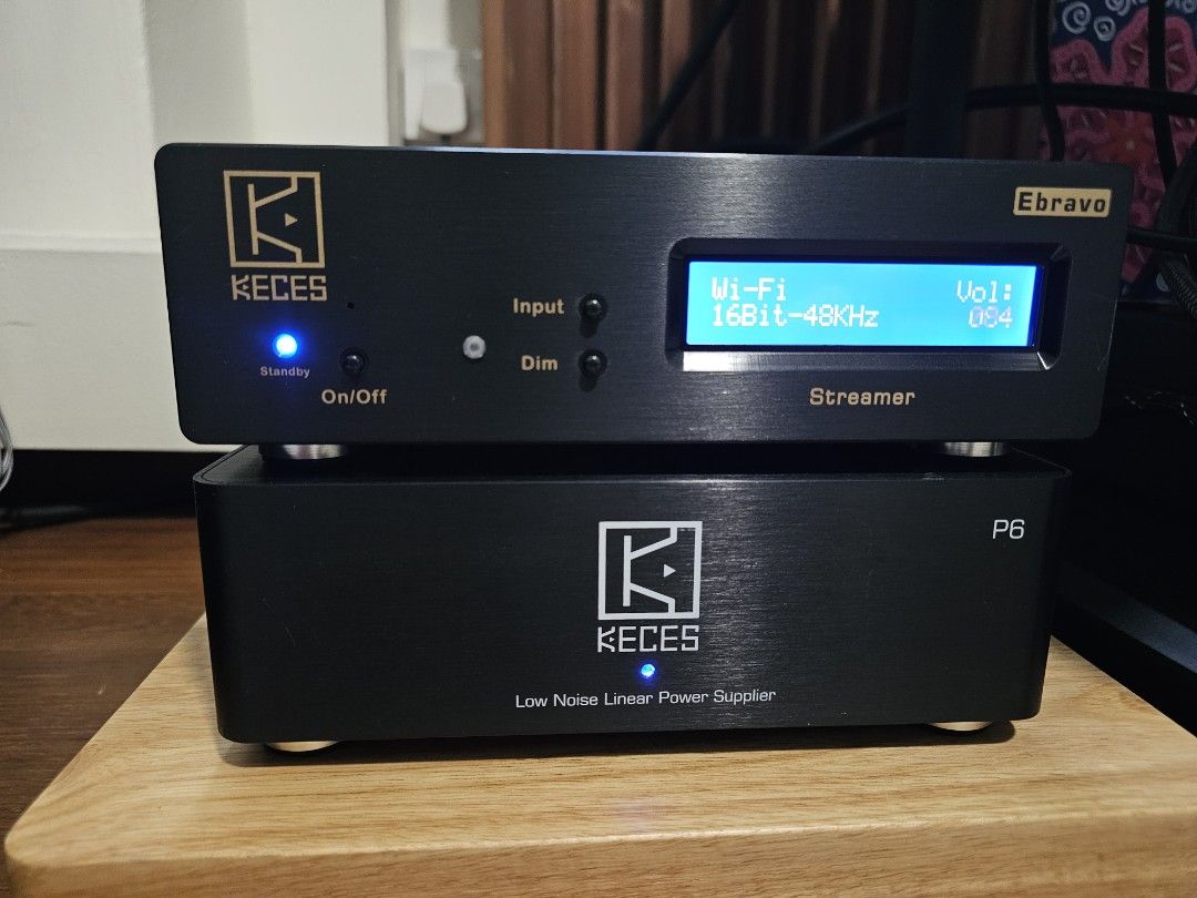 Keces Ebravo Streamer with P6 Linear Power Supply (LPS), Audio, Other ...