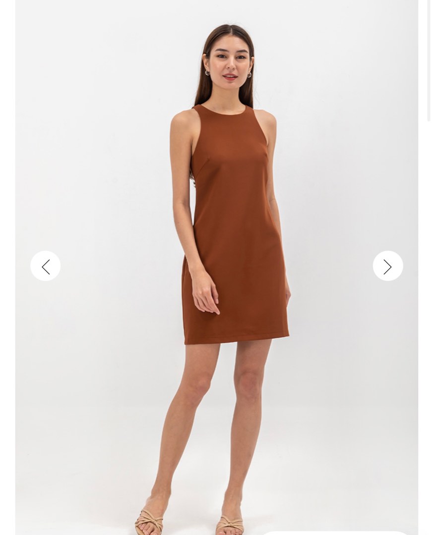 LAB Love and Bravery Milani Tank Mini Sheath Dress, Women's Fashion ...
