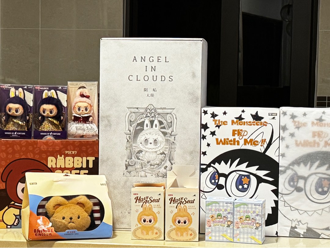 LABUBU ANGEL IN CLOUDS, Hobbies & Toys, Toys & Games on Carousell