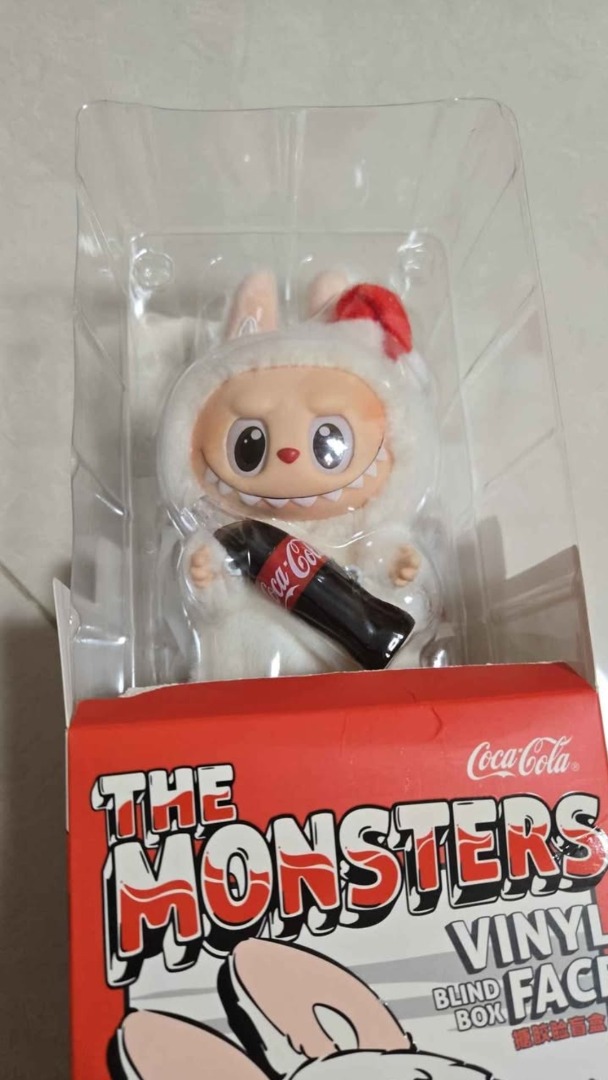 Labubu coke, Hobbies & Toys, Toys & Games on Carousell