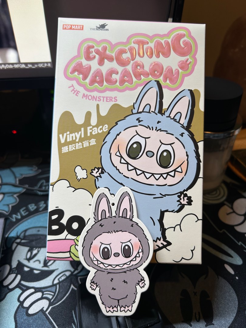 Labubu Version 1 Sesame Bean Sealed, Hobbies & Toys, Memorabilia ...