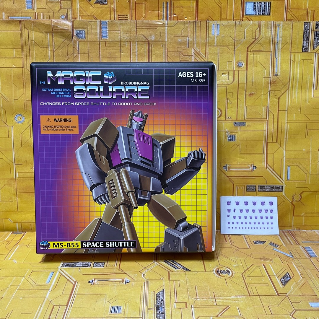 Transformers Magic Square, MS-B55 MSB55 Space Shuttle (aka G1 Legends ...