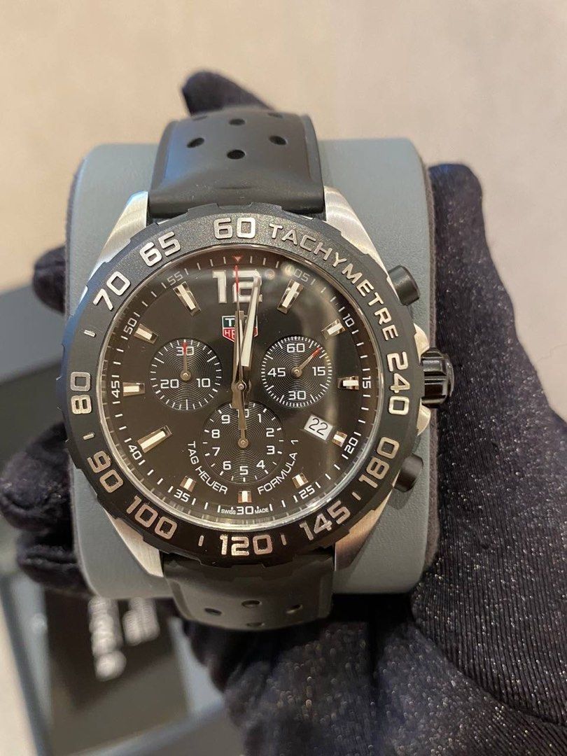(LIKE NEW) 2017 TAG HEUER FORMULA 1 CHRONOGRAPH REF CAZ1010 41MM QUARTZ ...