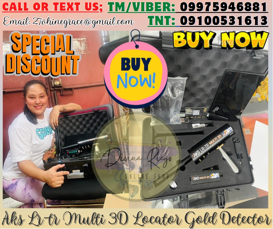 Locator Gold Detector AKS LR-TR Multi GFIS3D Metal Detector, Everything ...