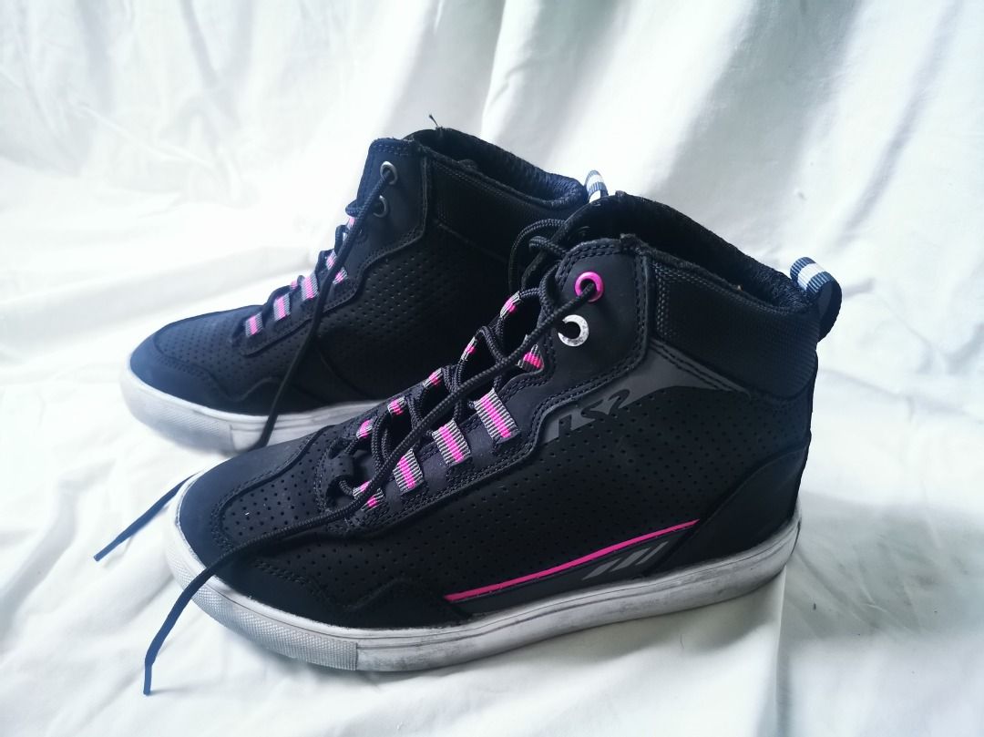 LS2 motorcycle riding sneakers for women / motorcycle riding gear ...