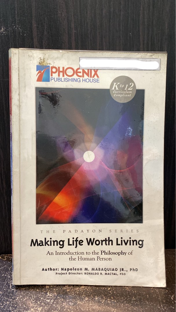 Making Life Worth Living: An Introduction to the Philosophy of the Human Person, Hobbies & Toys ...