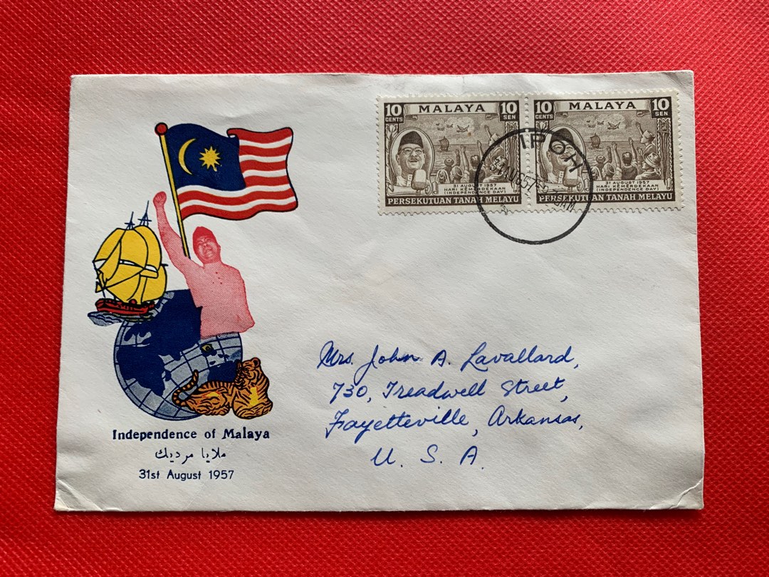 Malaya Merdeka Independence 1957 FDC RARE, Hobbies & Toys, Collectibles ...