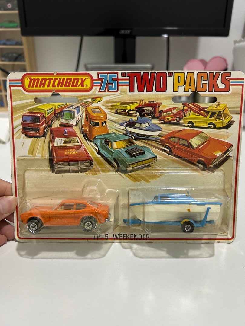 MATCHBOX 75 TWO PACKS WITH ORIGINAL PACKAGING, Hobbies & Toys, Toys ...