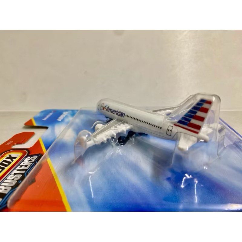 Matchbox AIRBUS A320 NEO White American Sky Busters Passenger New ...