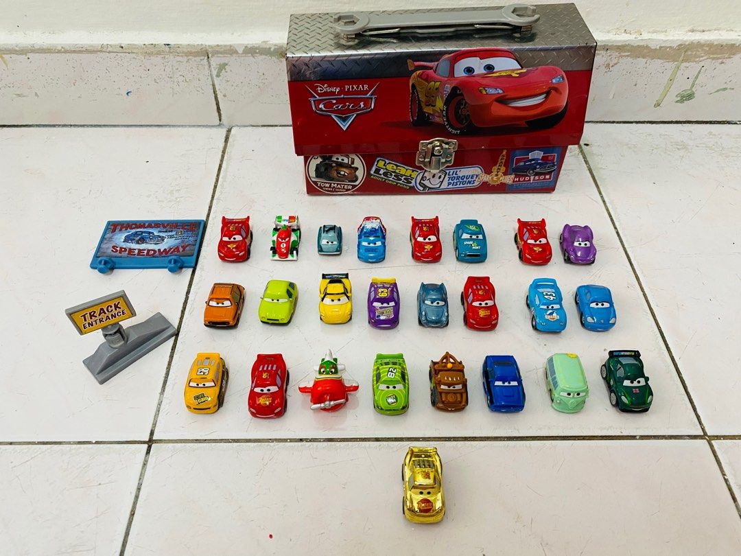 Mattel Mcqueen Micro Drifter Combo Car Set, Hobbies & Toys, Toys ...