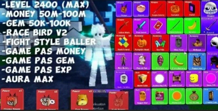 Max Level Meme Sea Account, Video Gaming, Gaming Accessories, In-Game ...
