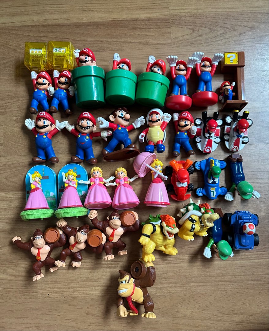 MCD SUPER MARIO TOYS CLEARANCE ASSORTED VINTAGE TOYS, Hobbies & Toys ...