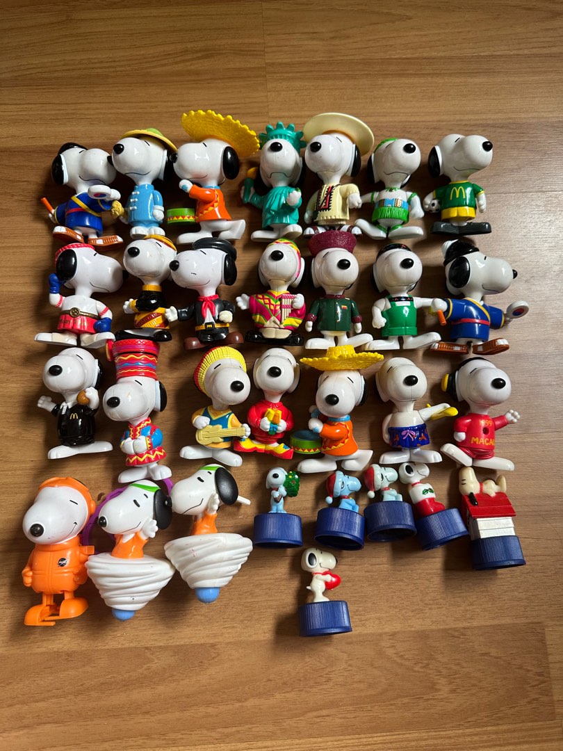 Miniature Snoopy Assorted Toys, Hobbies & Toys, Toys & Games on Carousell