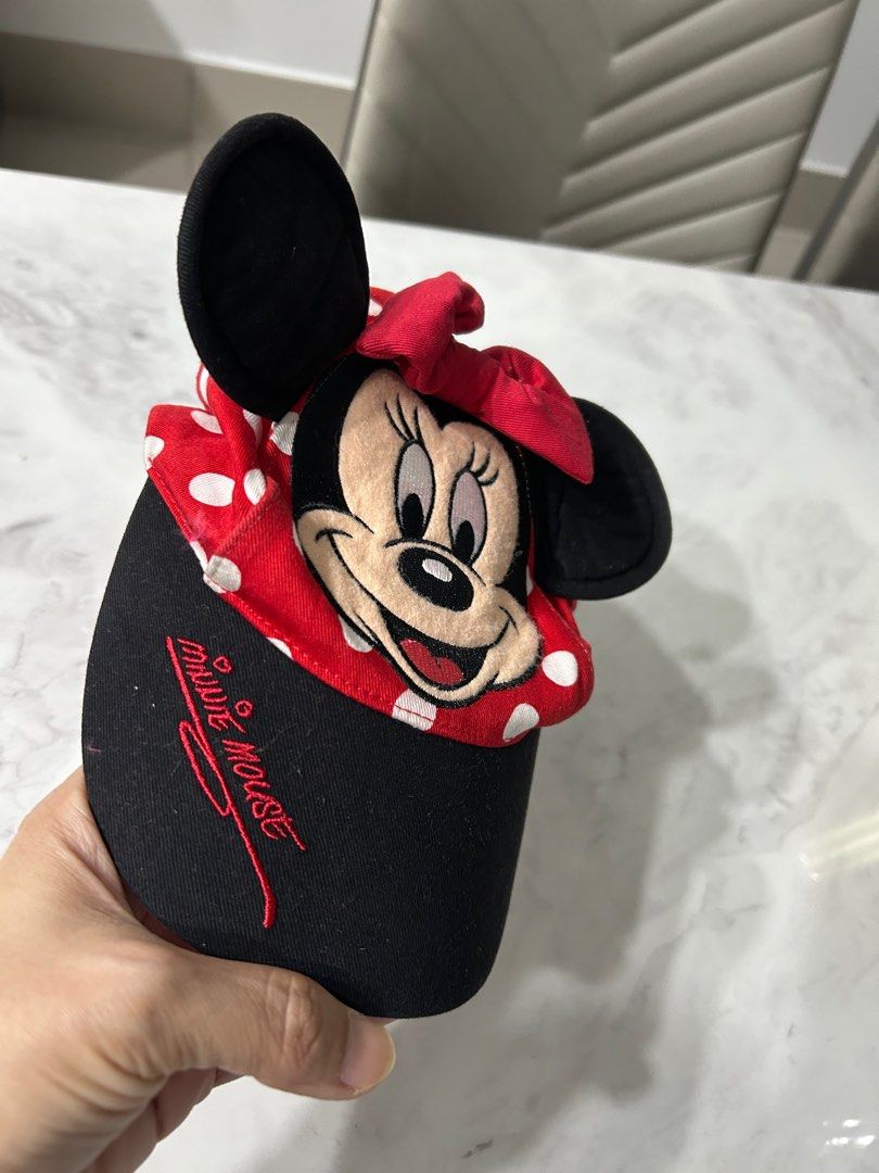 Minnie Mouse cap, Babies & Kids, Babies & Kids Fashion on Carousell