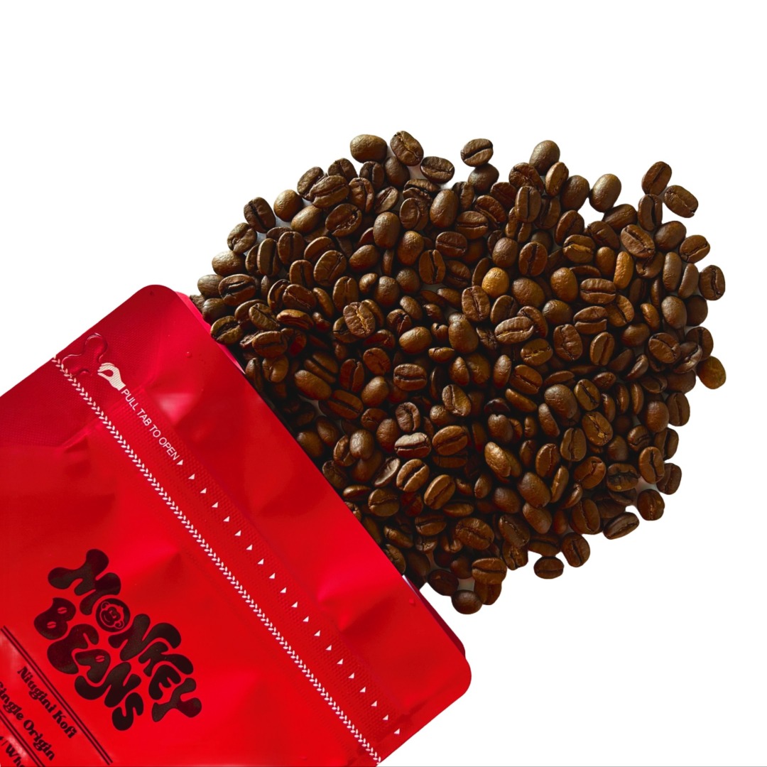 Monkey Beans Niugini Kofi Single Origin Papua New Guinea Coffee Beans ...