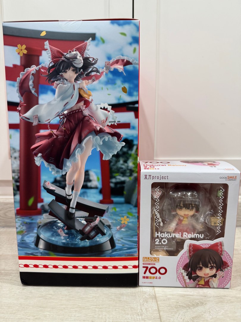 Nendoroid 700 Reimu Hakurei 2.0 Touhou Project Solarain Wonderful ...