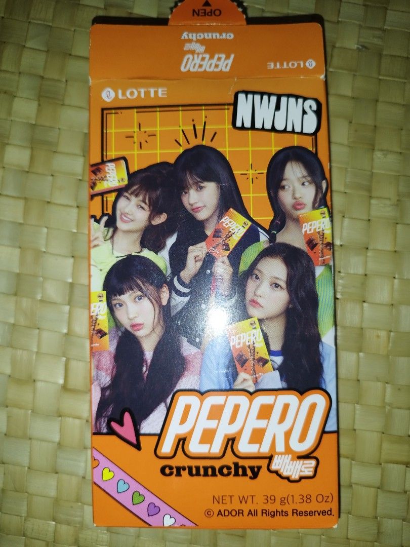 NEW JEANS PEPERO BOX ONLY, Hobbies & Toys, Collectibles & Memorabilia ...