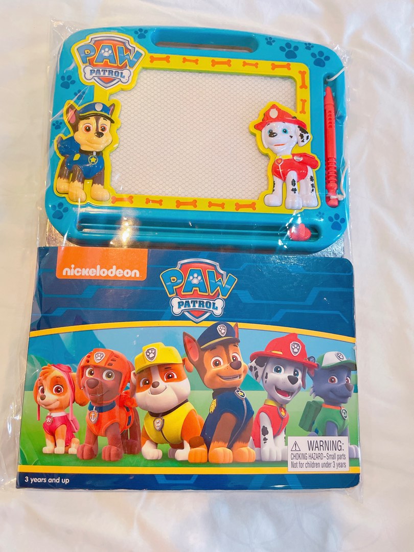 Nickelodeon Paw patrol rescue team original book reusable drawing ...