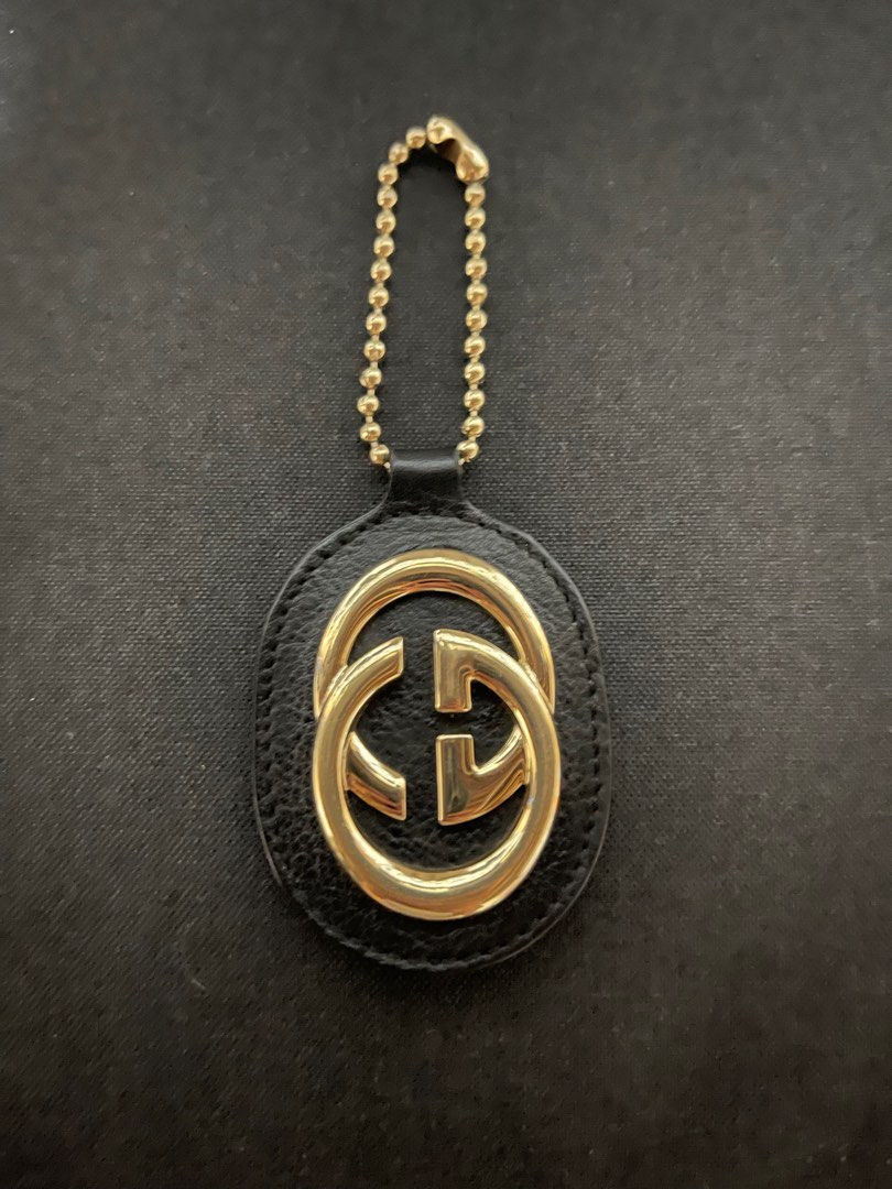 Original Gucci Leather Sukey Bag Charm/Keychain, Luxury, Bags & Wallets ...