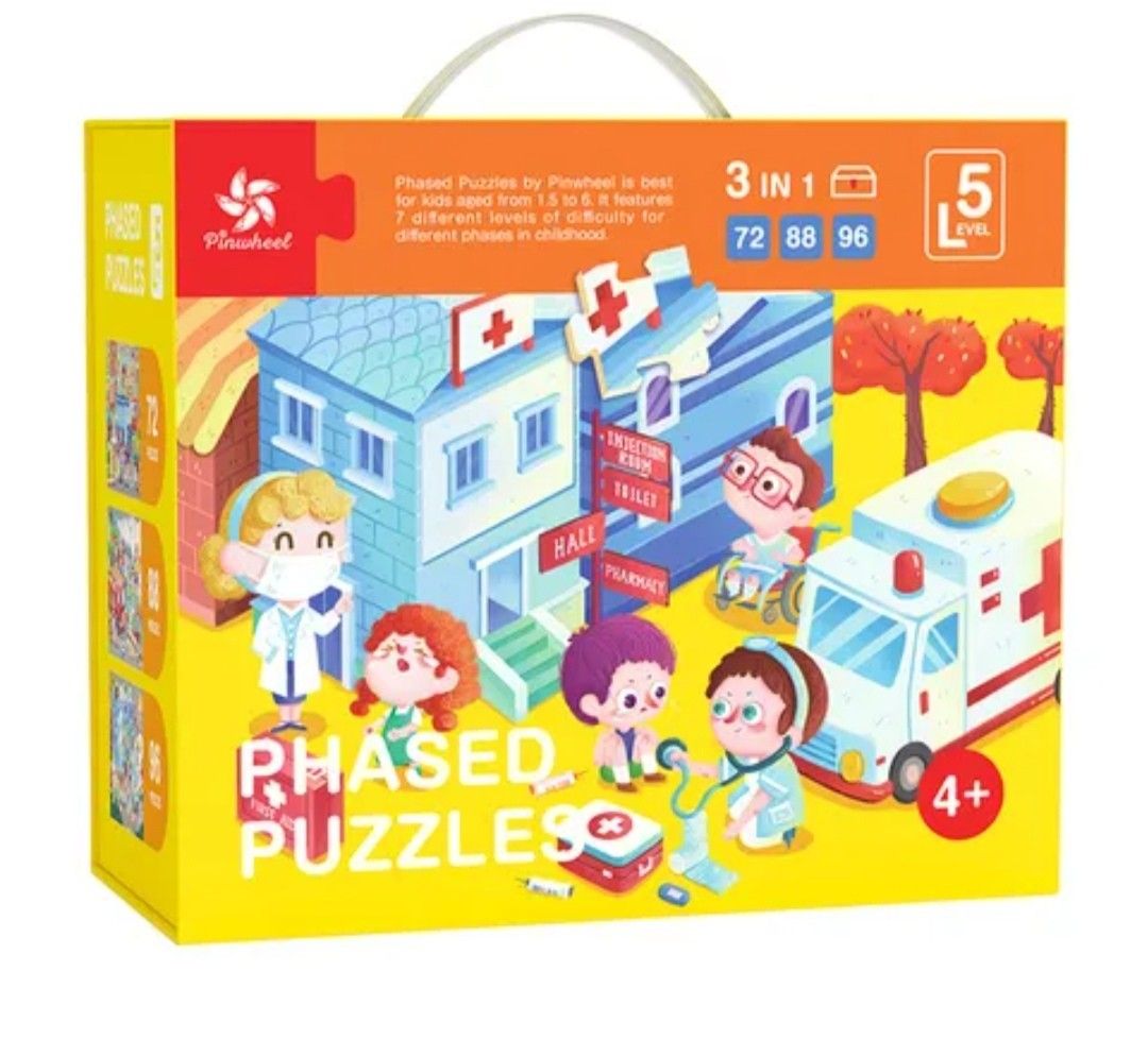 Pinwheel phase puzzles, Hobbies & Toys, Toys & Games on Carousell