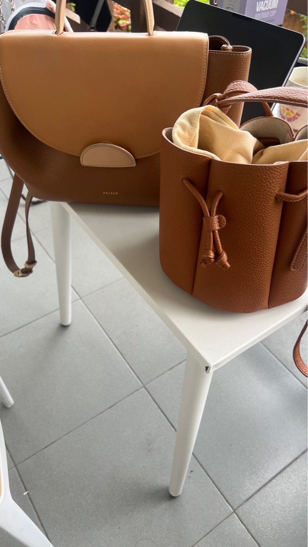 POLENE BUCKET BAG purse sling, Women's Fashion, Bags & Wallets ...