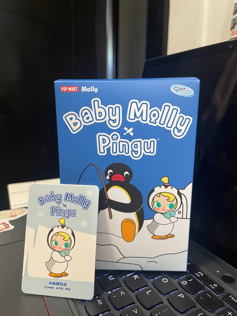 Popmart Baby Molly x Pingu pendant, Hobbies & Toys, Toys & Games on ...