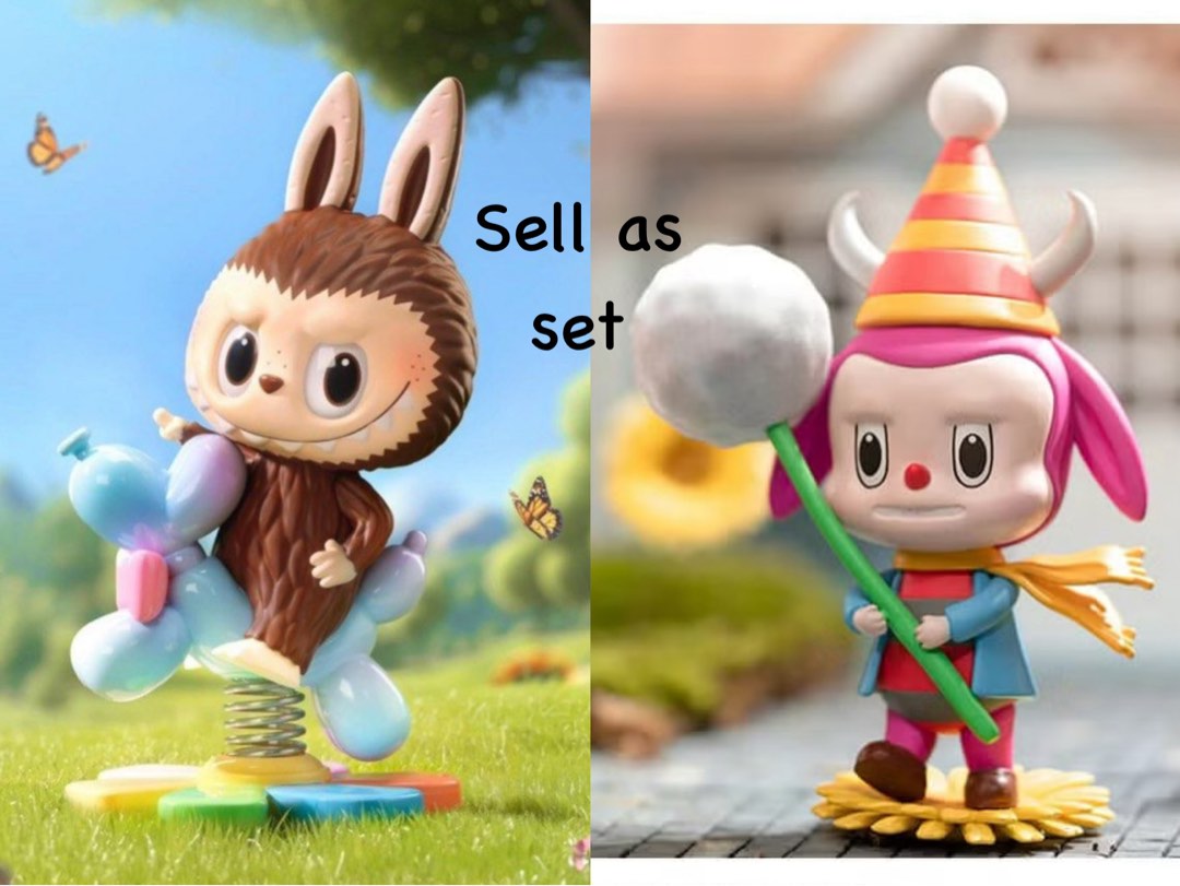 Popmart Finding MOKOKO Series Figures Over There ( labubu, the monster ...