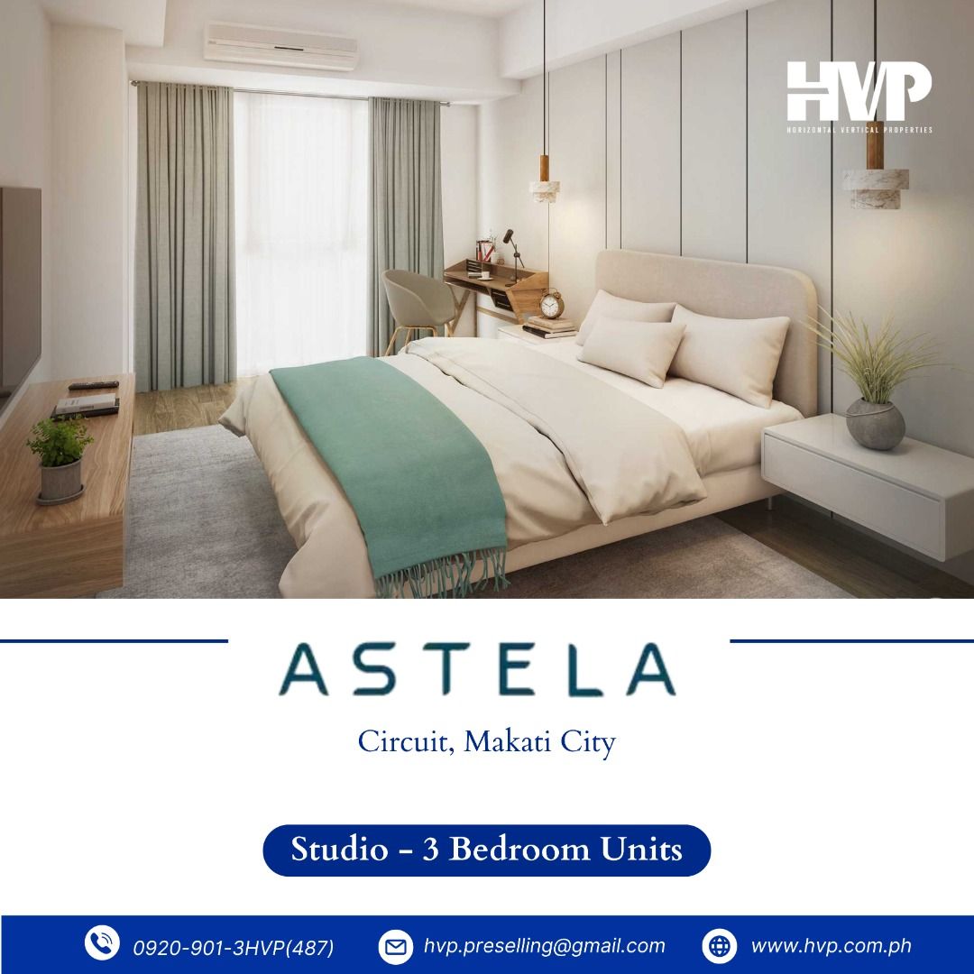 PRE-SELLING: Astela by Alveo Land - Circuit, Makati City, Property, For ...