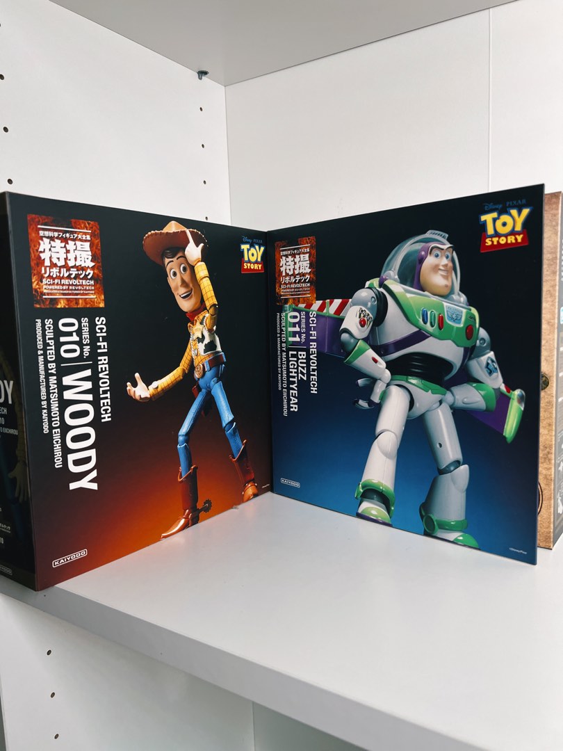 Revoltech Toy Story Buzz Lightyear & Woody, Hobbies & Toys, Toys ...