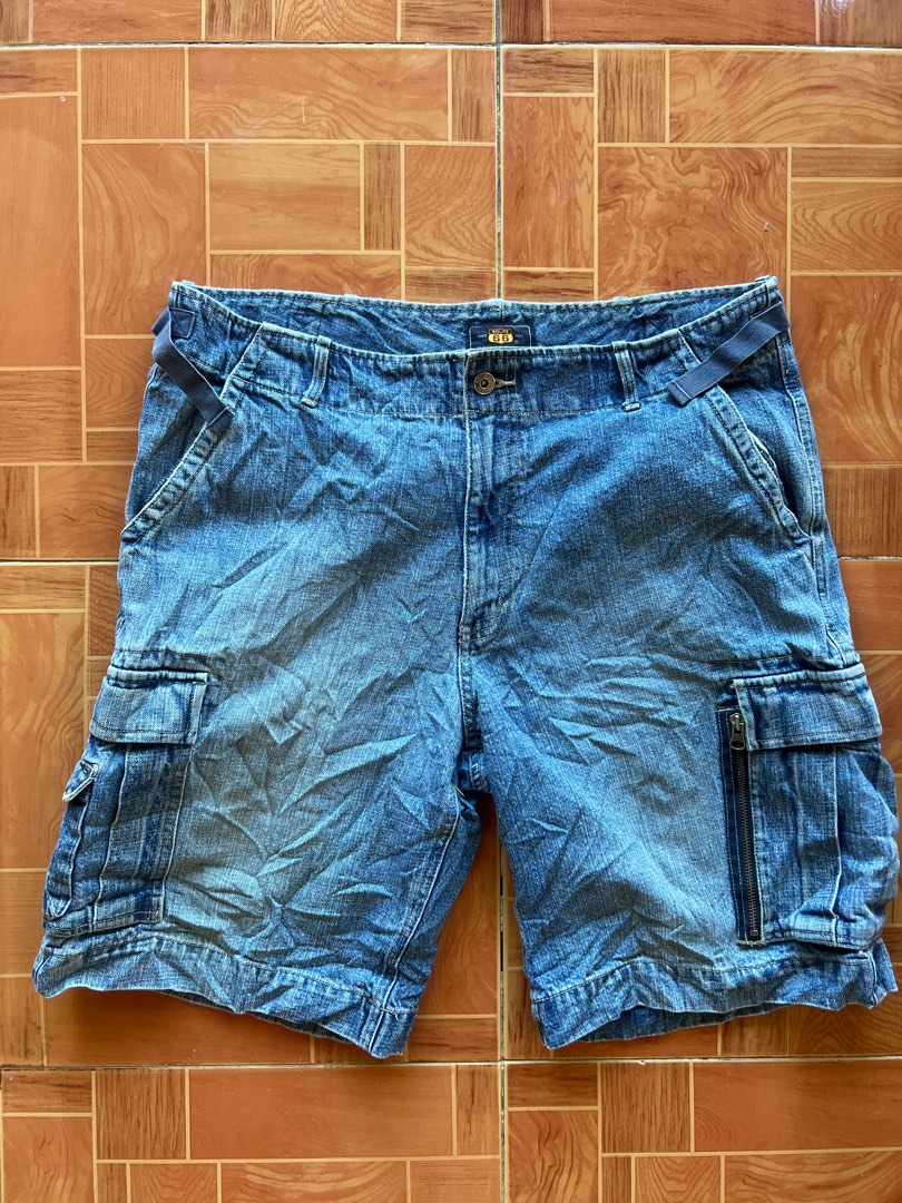 Route 66 jorts, Men's Fashion, Bottoms, Shorts on Carousell