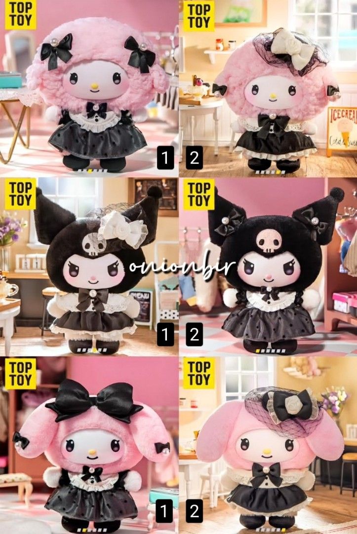 Sanrio Sister's Outfit series | tags: Cinnamoroll My Melody Hello Kitty Kuromi Pochacco ...