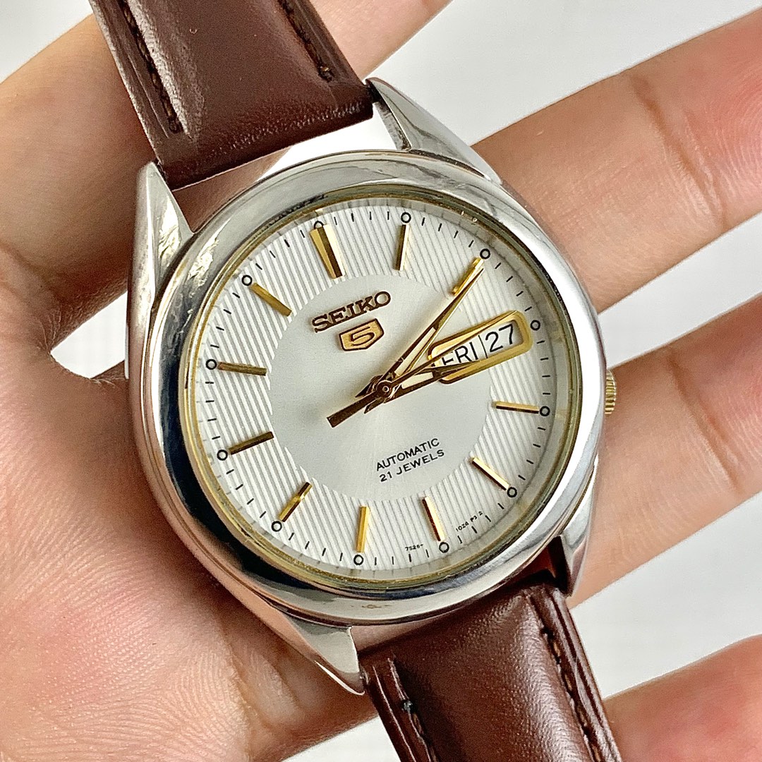 Seiko 5 SNKL17, Luxury, Watches on Carousell