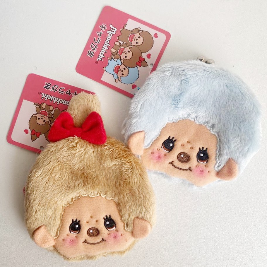 Sekiguchi Monchhichi Chan Coin Pouch - Monchichi - Moncichi - Monchici, Toys & Collectibles ...