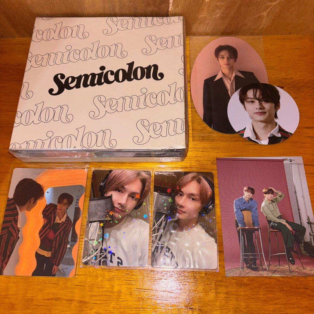 seventeen svt jun semicolon full set junhui photocard pc, Hobbies ...