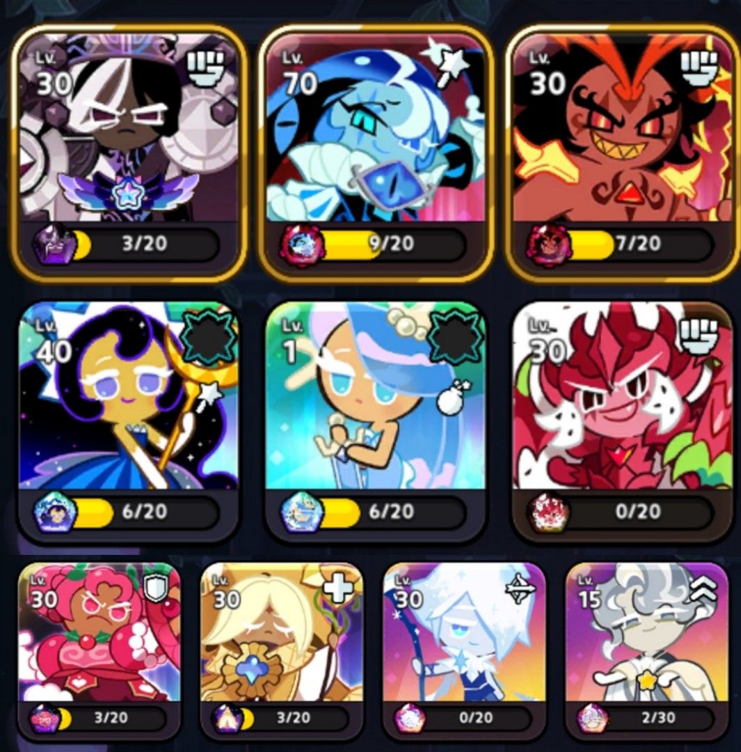 Shadow Milk Cookie Run Kingdom Account, Video Gaming, Video Games ...