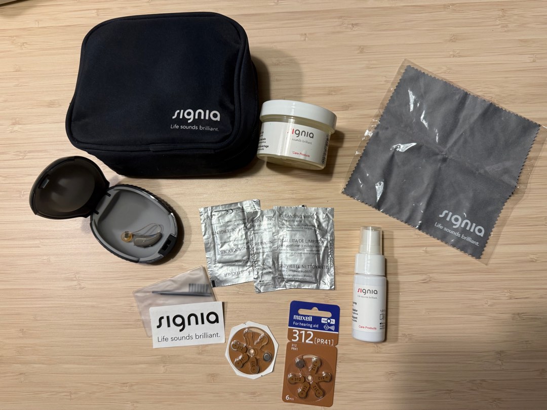 Signia Hearing Aid (spoil/rosak), Health & Nutrition, Medical Supplies ...