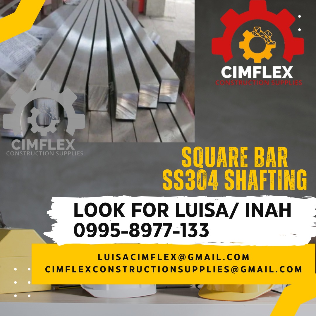 square bar ss304 shafting, Everything Else, Others on Carousell
