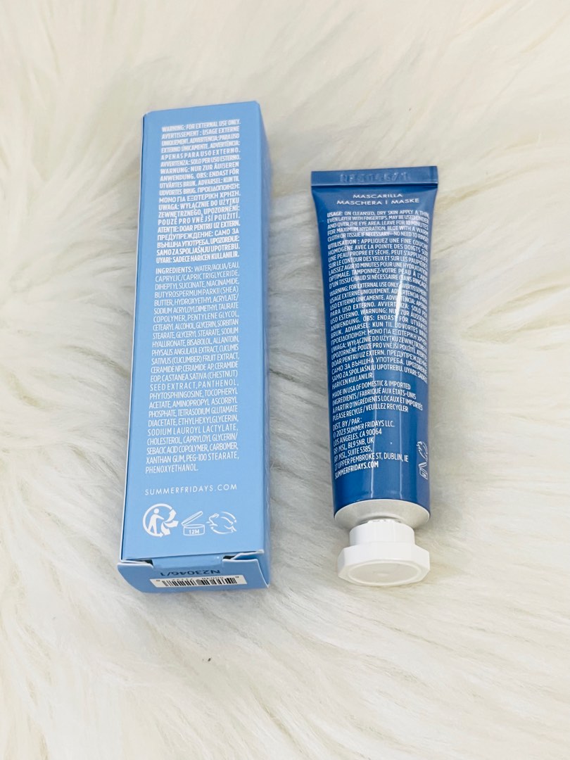 Summer Fridays Jet Lag Mask, Beauty & Personal Care, Face, Face Care on ...