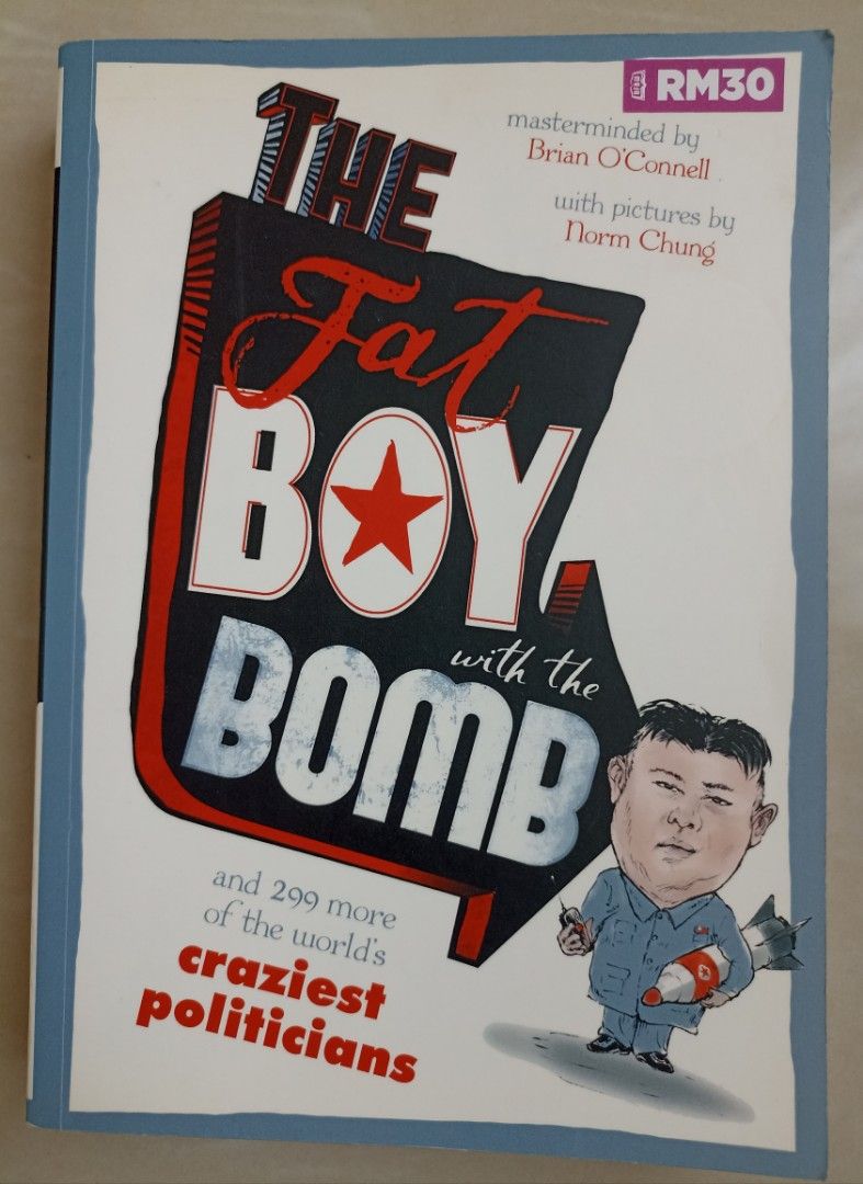 The Fat Boy Bomb by Brian O'Connell, RM30+RM10 for post (WM), Hobbies ...