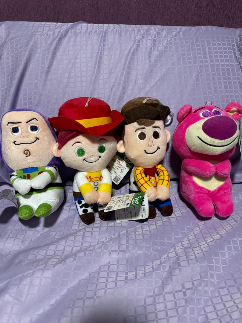 toy story soft toy set, Hobbies & Toys, Toys & Games on Carousell