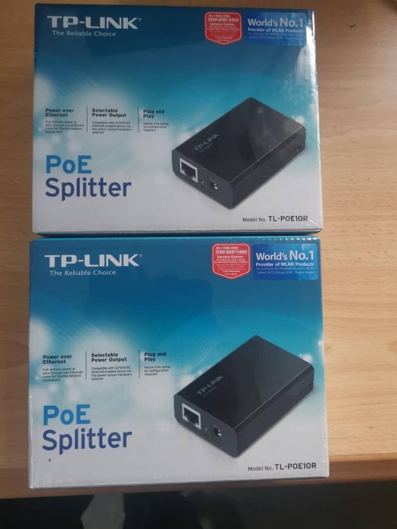 TP-LINK POE Splitter Plug & Play TL-POE10R, Computers & Tech, Parts ...