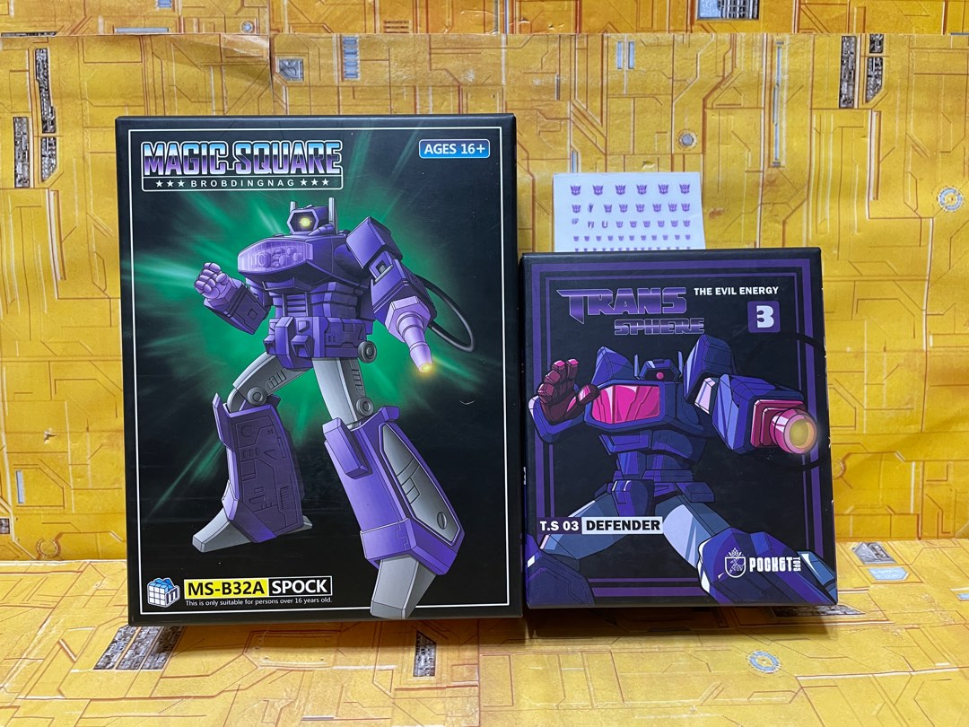 Transformers Magic Square MS-B32A Spock ($35) / Pocket Toys - TS-03 ...